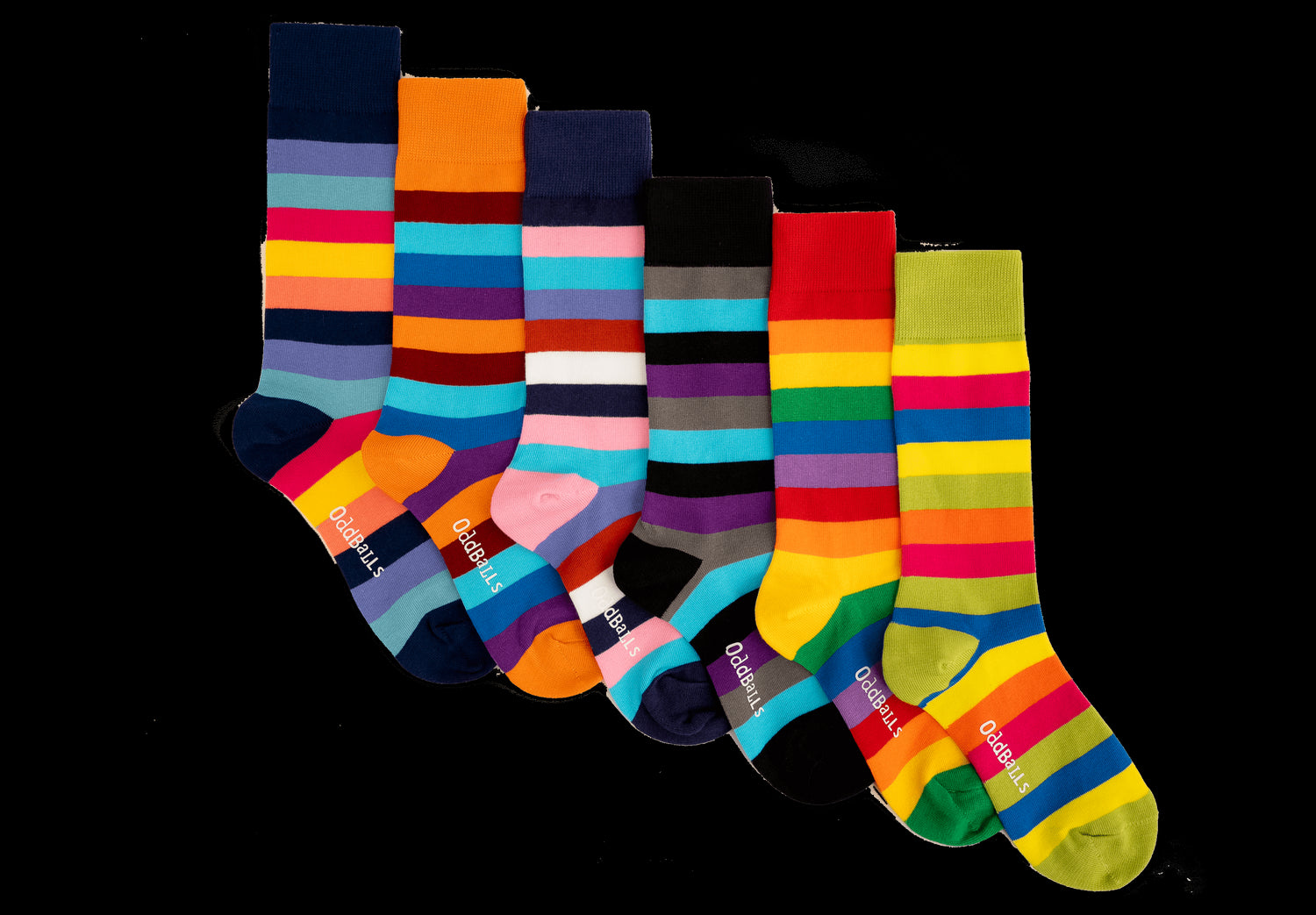 Stripes Bundle - 6 Pack Sock Bundle