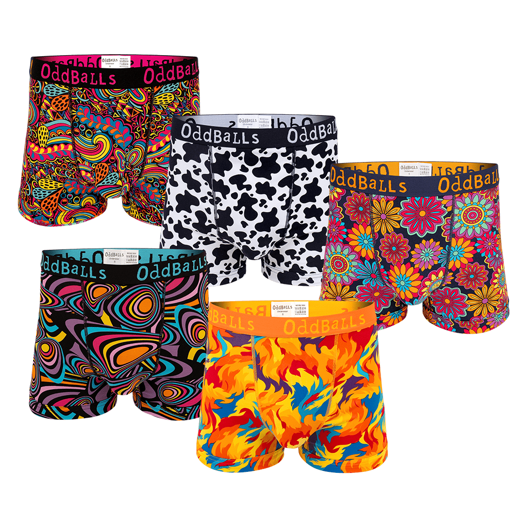 Adventurer Bundle - Mens Boxer Shorts 5 Pack Bundle