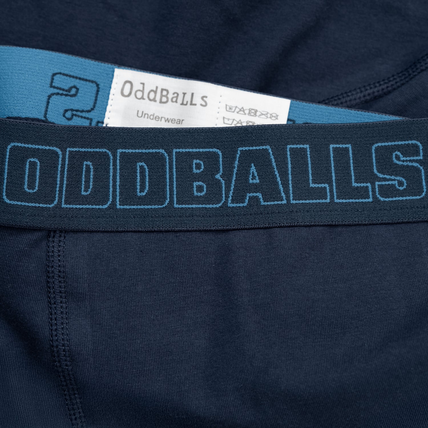 Core Blue - Mens Cotton Boxer Shorts