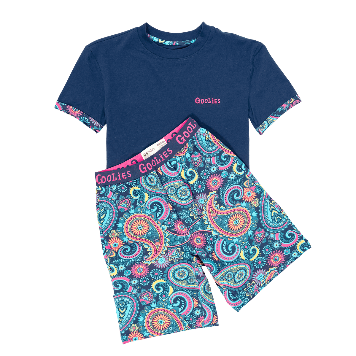 Fancy Pants - Kids Short Pyjamas Set (T-Shirt & Shorts)