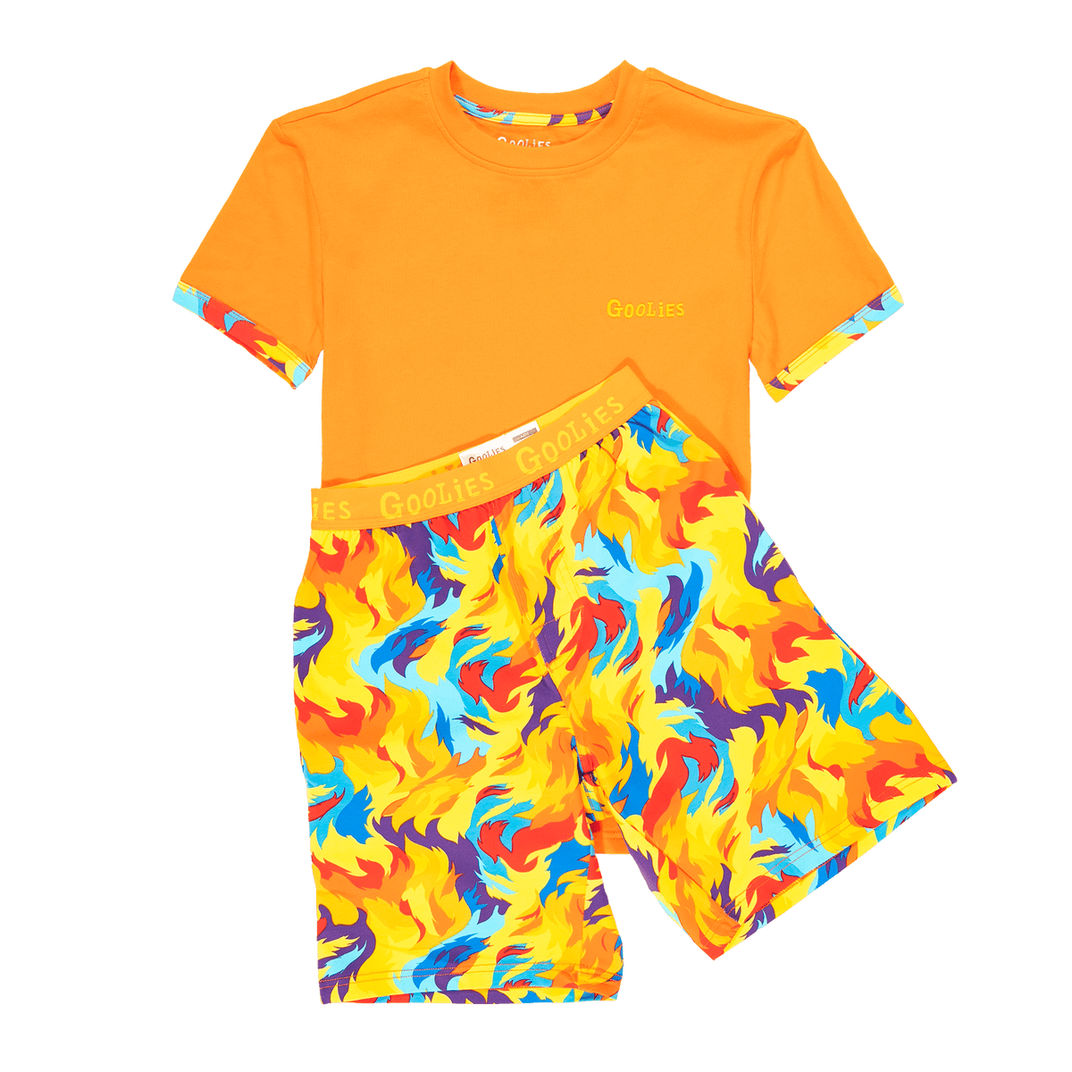 Great Balls of Fire - Kids Short Pyjamas Set (T-Shirt & Shorts)