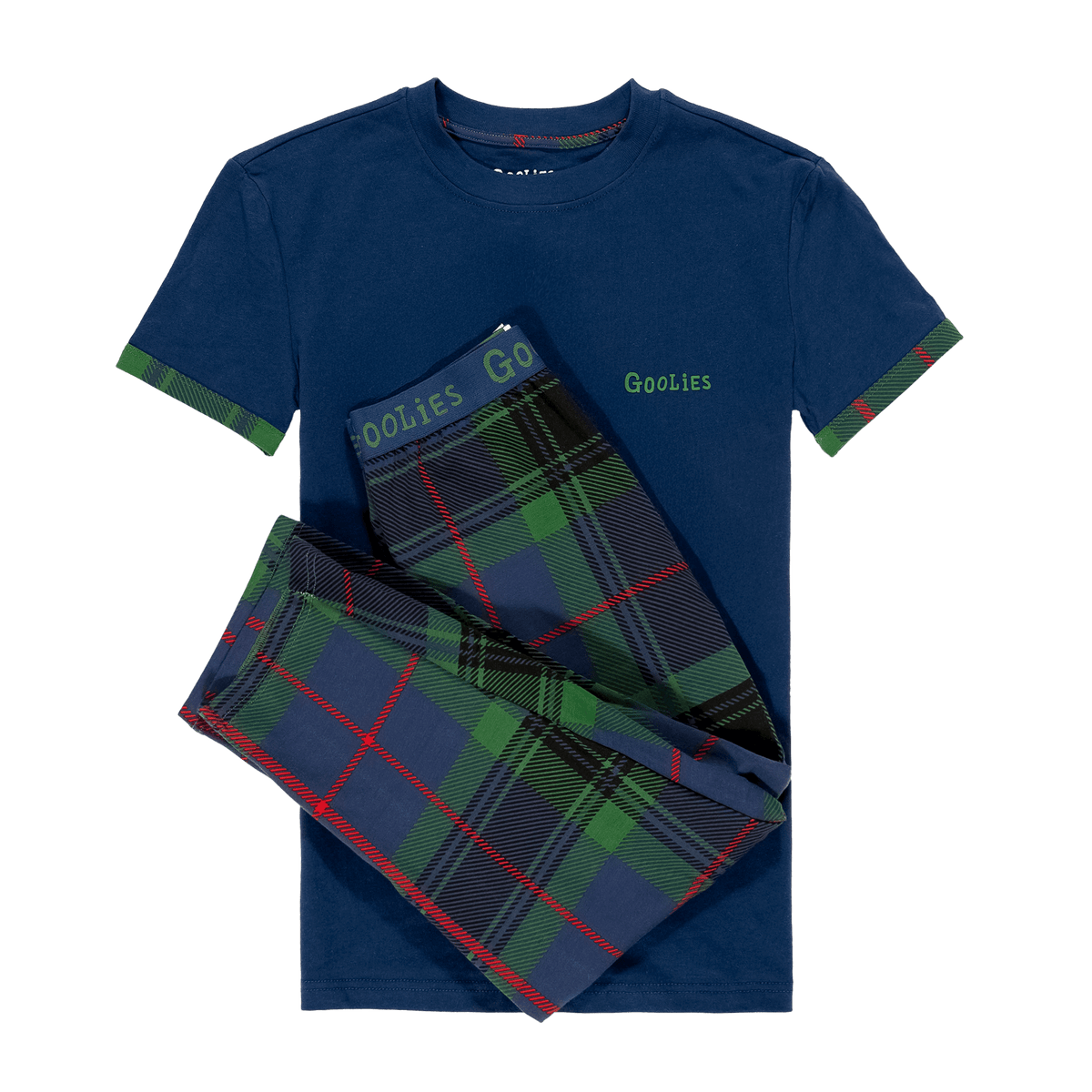 Highlands- Kids Long Pyjamas Set (T-Shirt & Trousers)