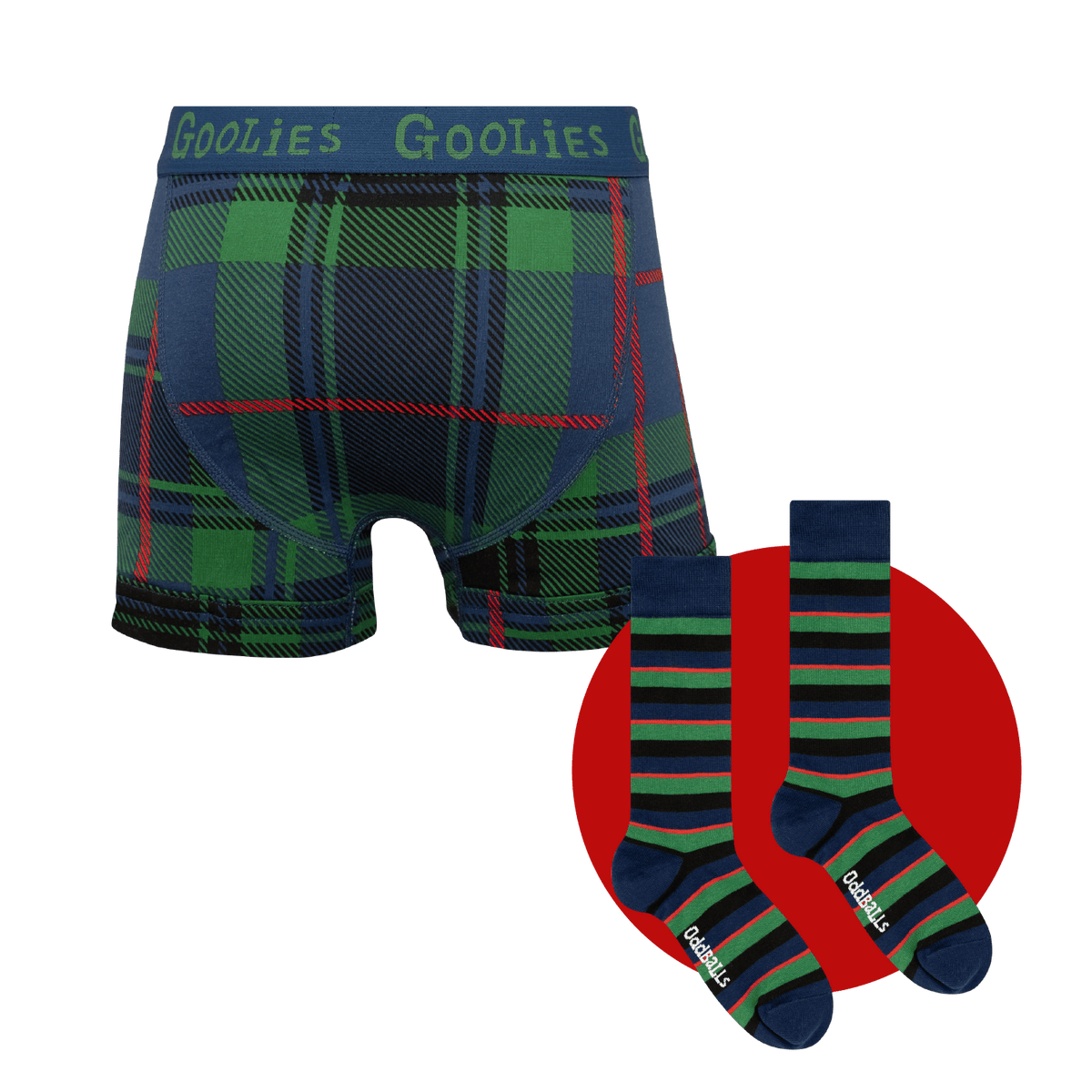 Highlands Bundle - Boys Boxer Shorts & Sock