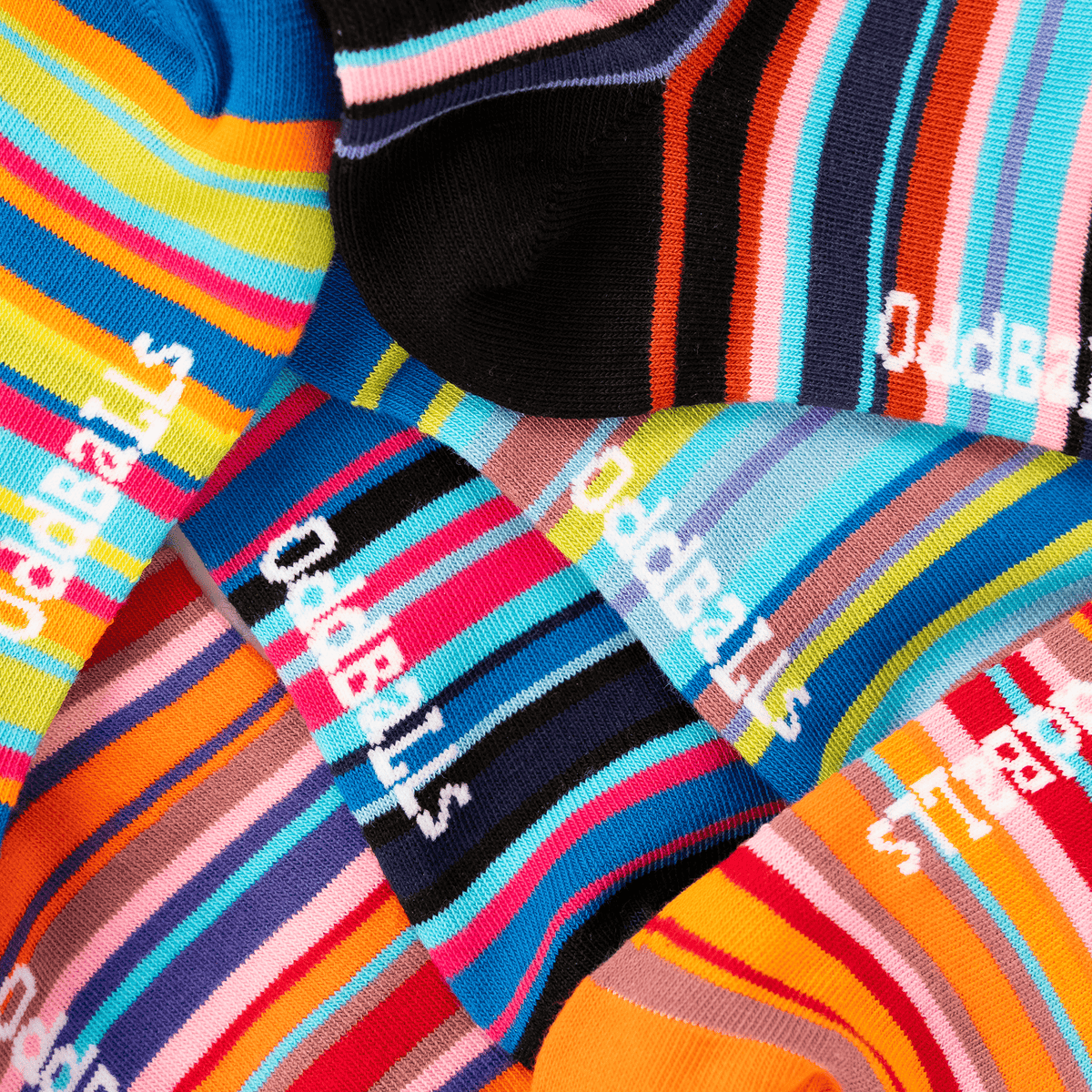 Lines Bundle - 6 Pack Trainer Sock Bundle