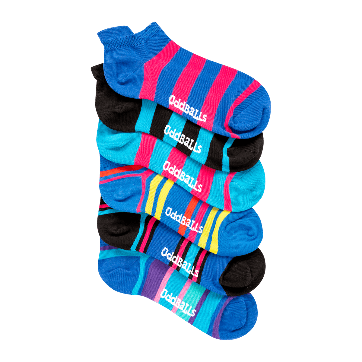 Mix Up Bundle - 6 Pack Trainer Sock Bundle