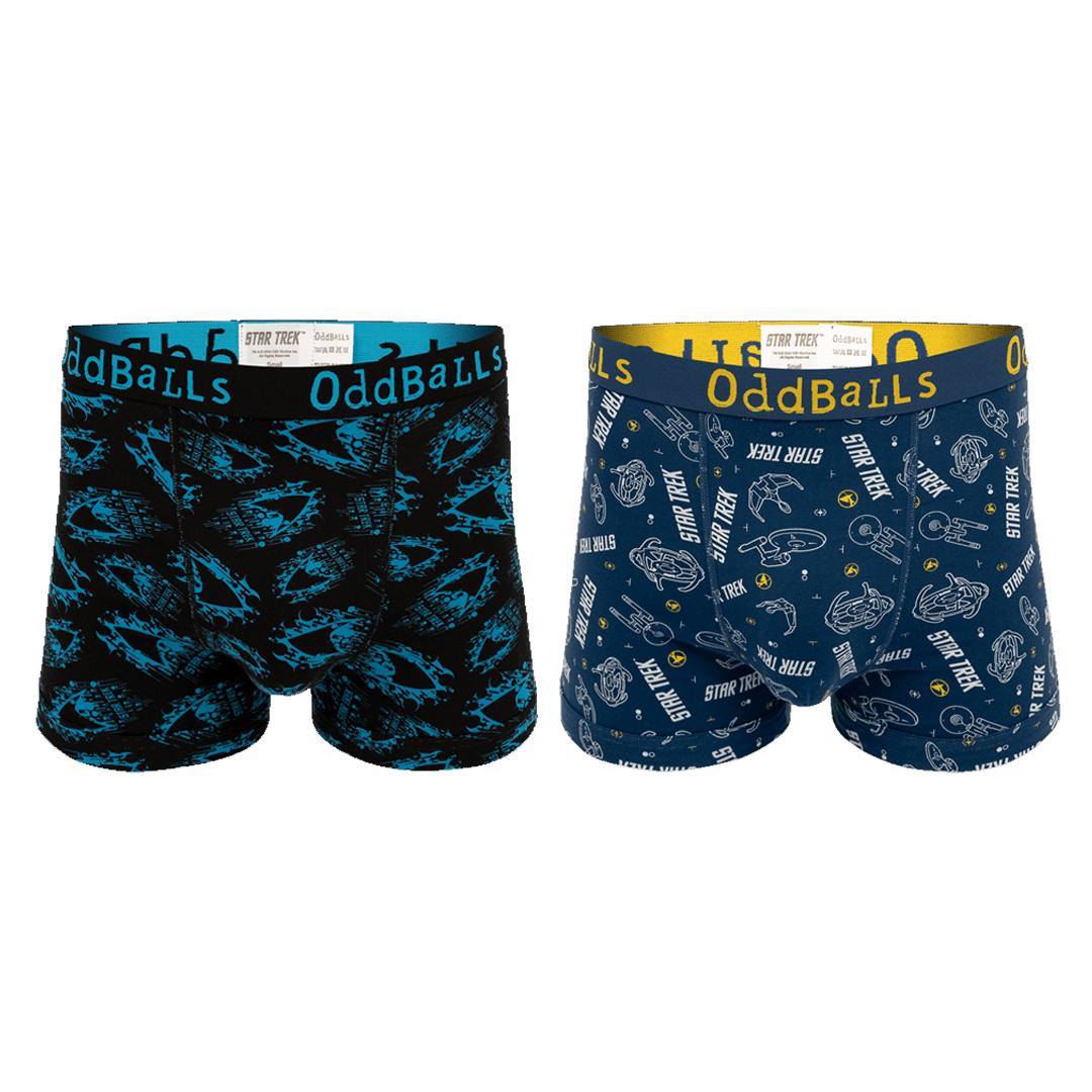 Star Trek Bundle - Mens Boxer Shorts 2 Pack Bundle