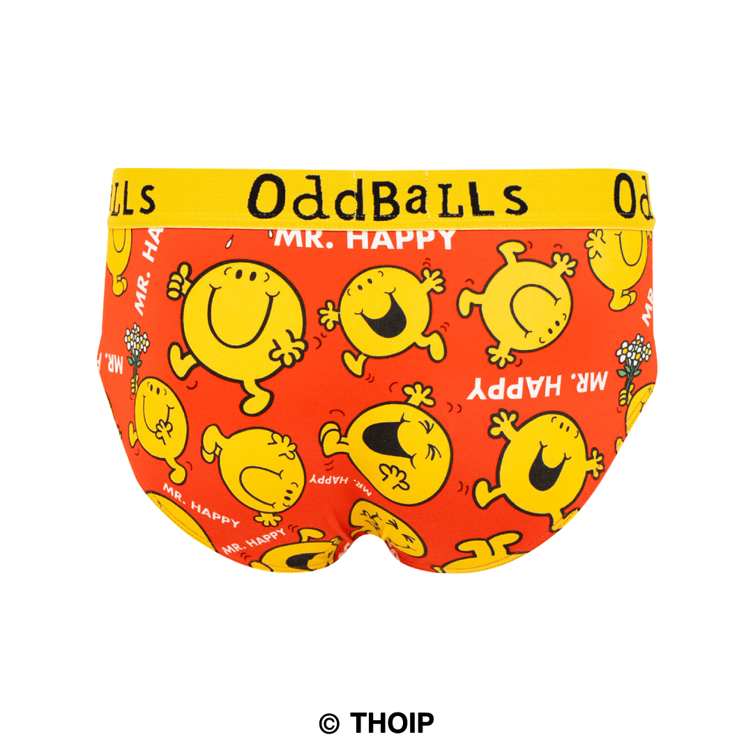 Mr Happy - Mr Men - Mens Briefs