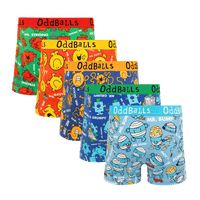 Mr Men Bundle - Mens Boxer Shorts 5 Pack