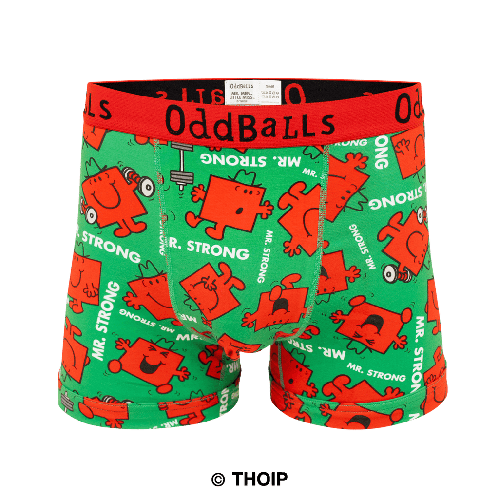Mr Strong - Mr Men - Mens Boxer Shorts