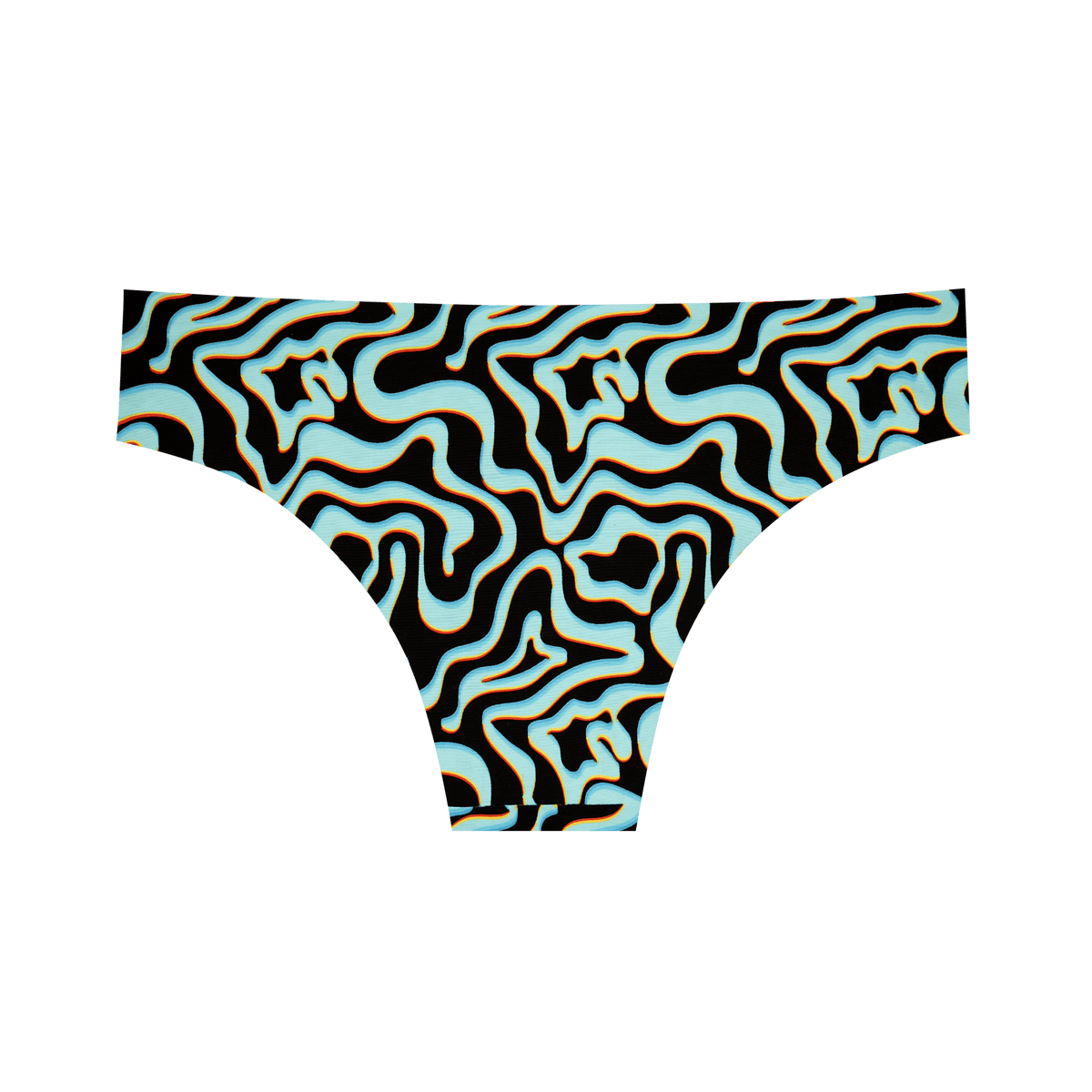 Neon Lava - Seamless Brazilian Briefs