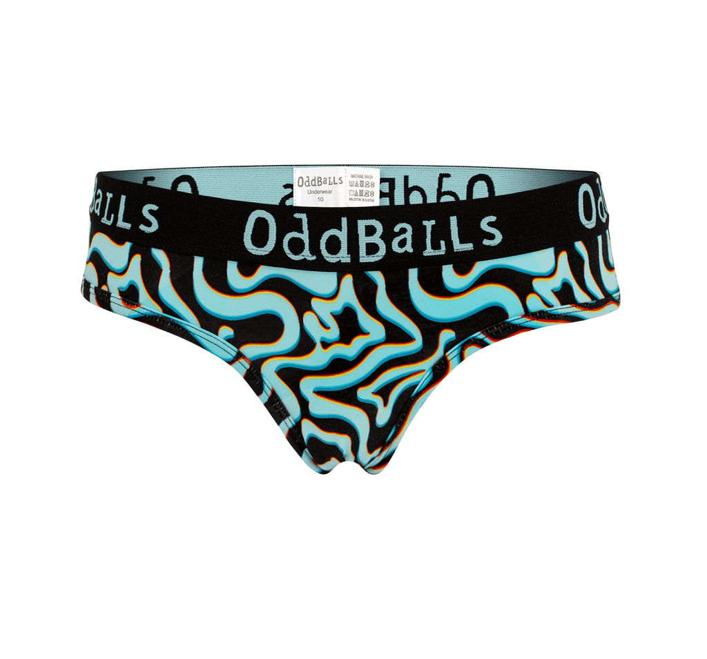 Neon Lava - Ladies Briefs