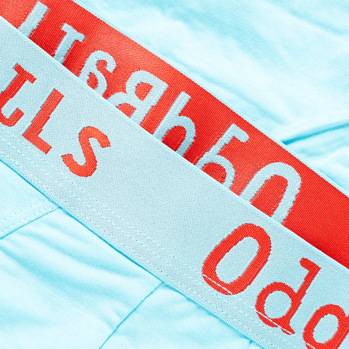 Oasis Blue - Mens Bamboo Boxer Shorts