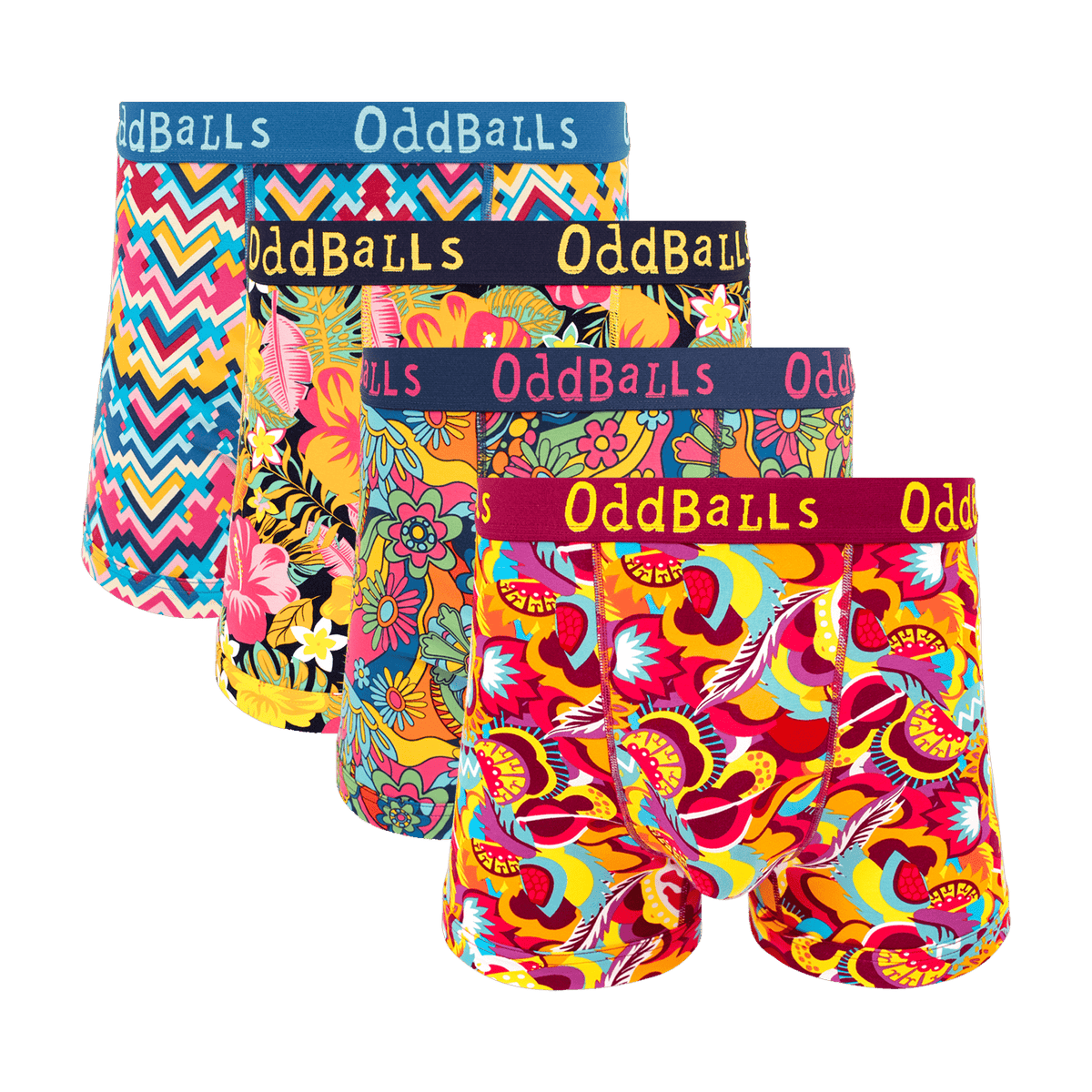 Out of Office Bundle - Mens Boxer Shorts 4 Pack