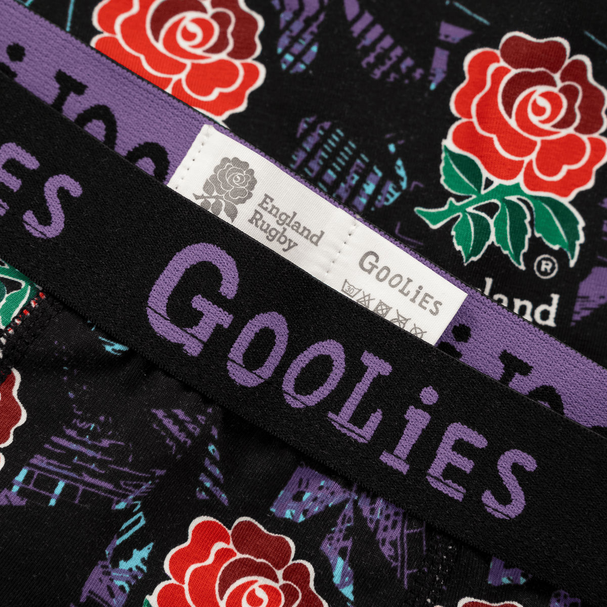 England Rugby Union Alternate 25/26 - Kids Boxer Shorts - Goolie