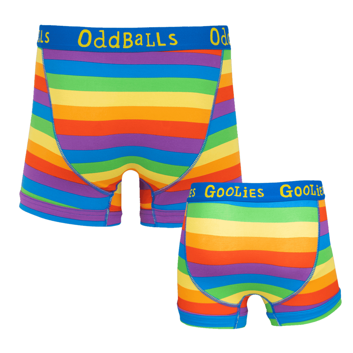 Rainbow - Dad & Lad Boxer Shorts Bundle
