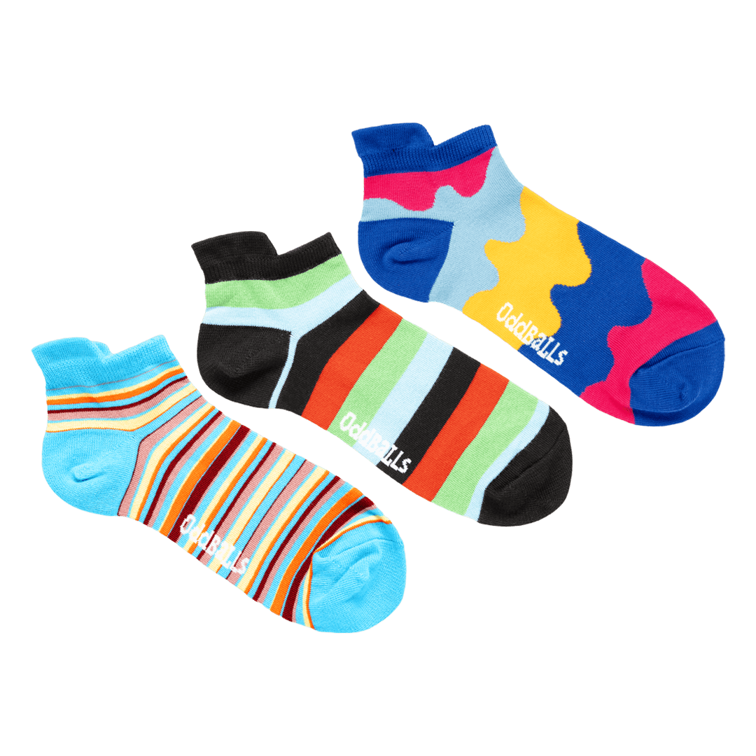 Short & Sweet - 3 Pack Ankle Sock Bundle