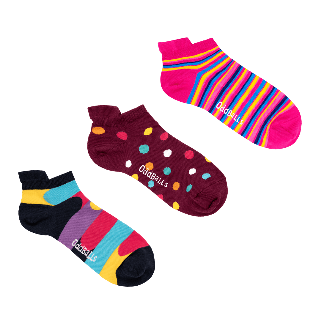 Twinkle Toes Bundle - 3 Pack Ankle Sock Bundle