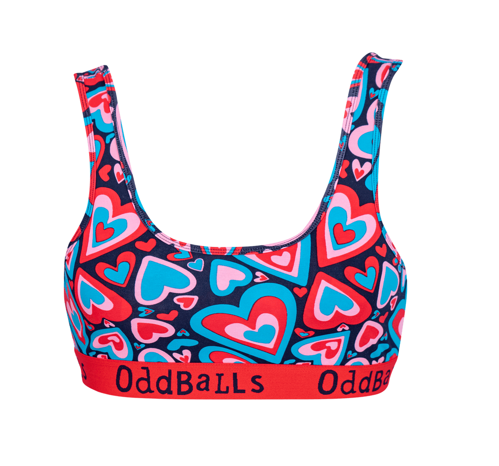 Love Hearts - Ladies Bralette