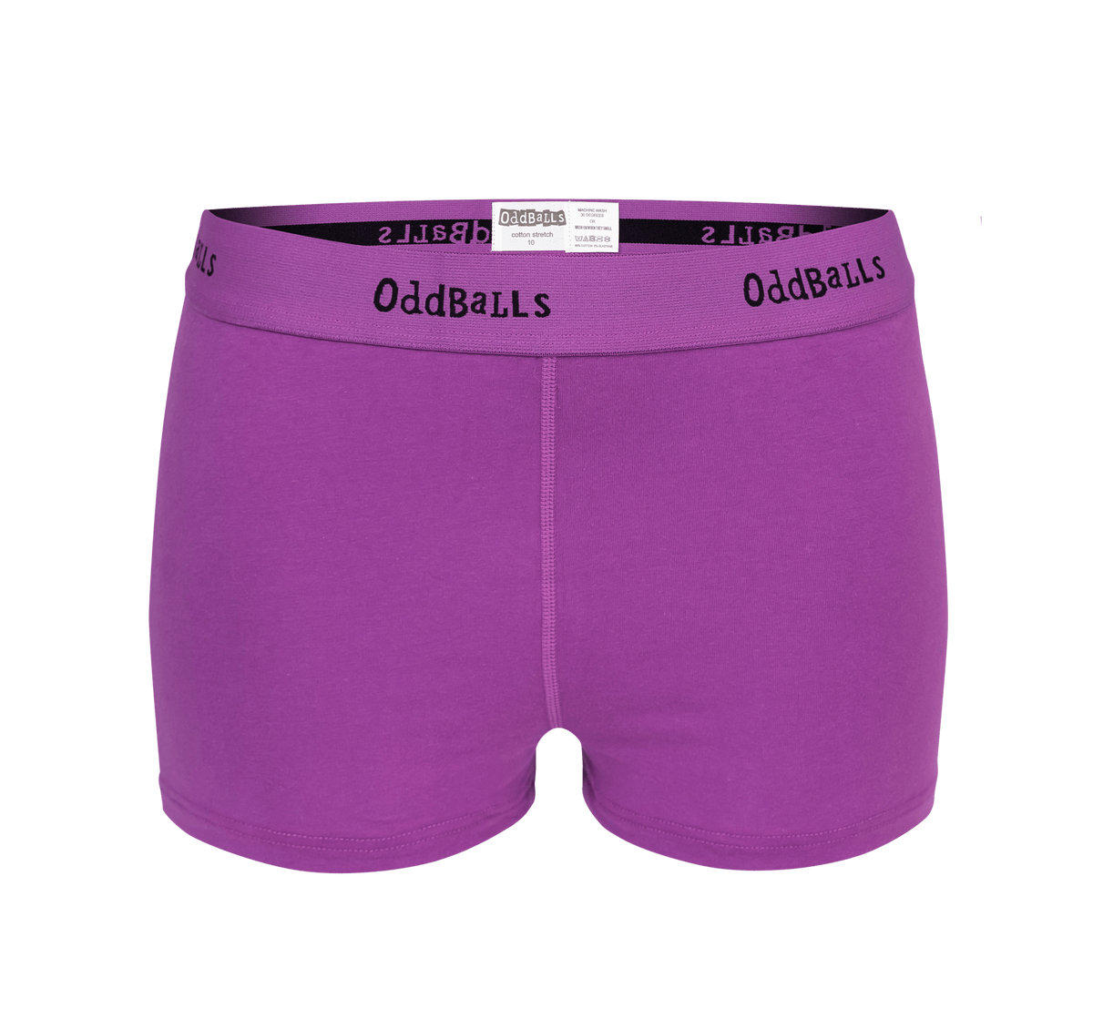 Purple & Black - Ladies Boxers