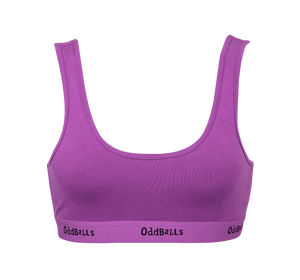 Purple & Black - Ladies Bralette